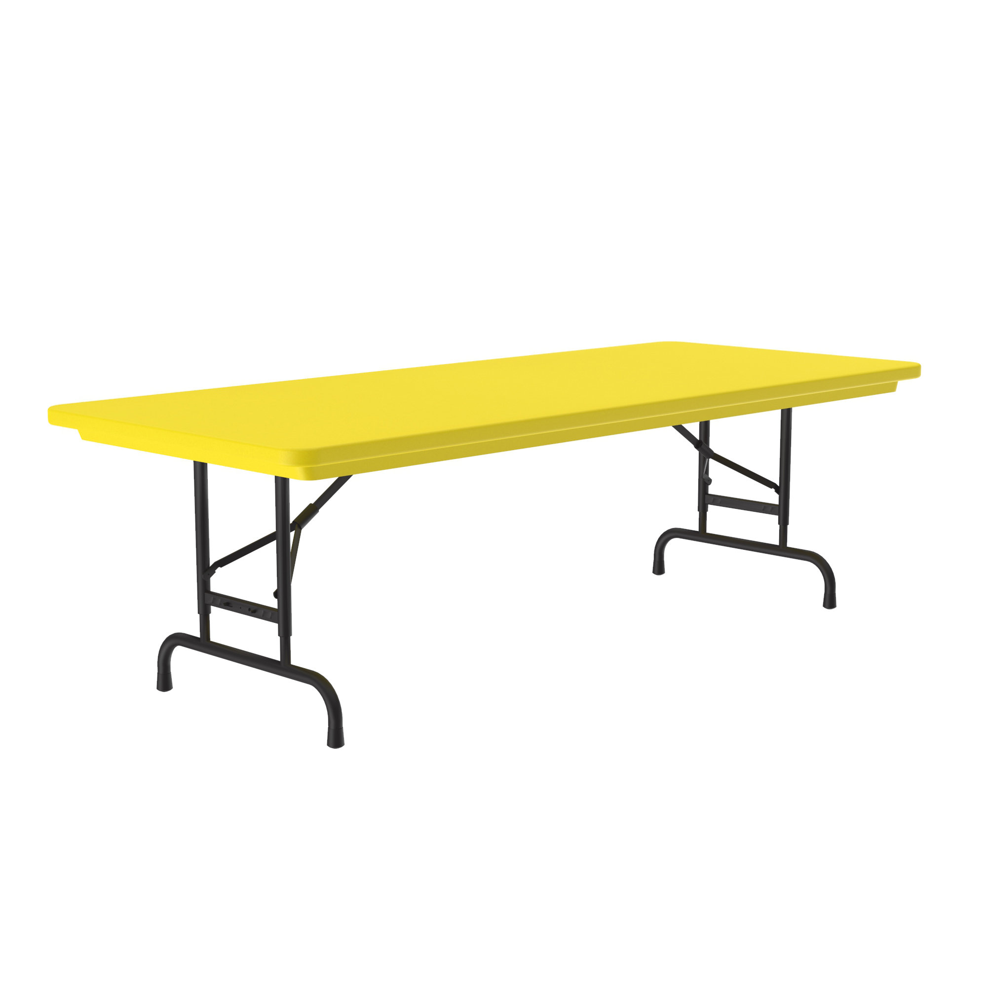 Correll, Inc. Plastic Rectangular Adjustable Folding Table | Wayfair