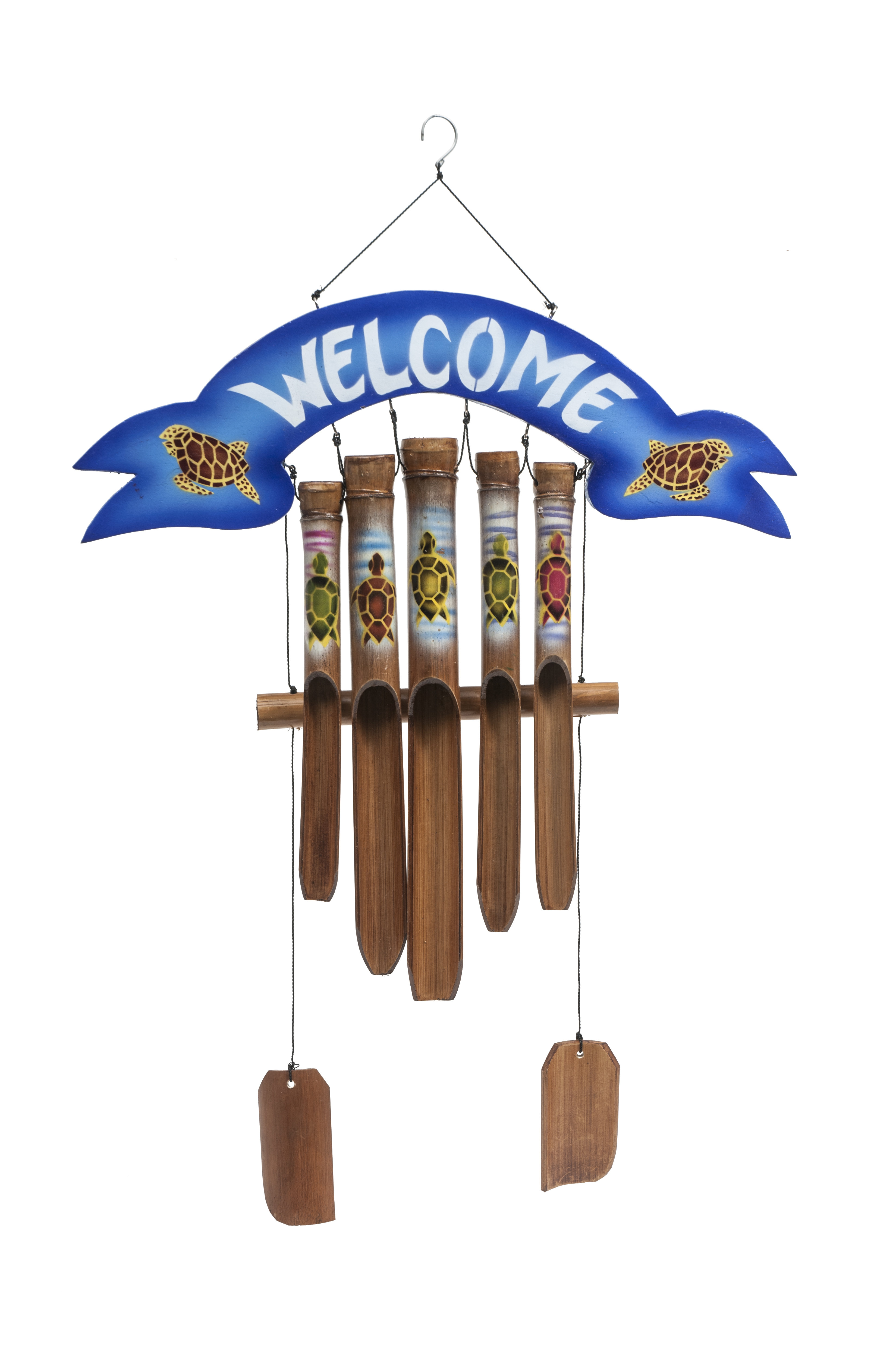 Arlmont & Co. Nuriyah Wood Animal Wind Chime - Wayfair Canada