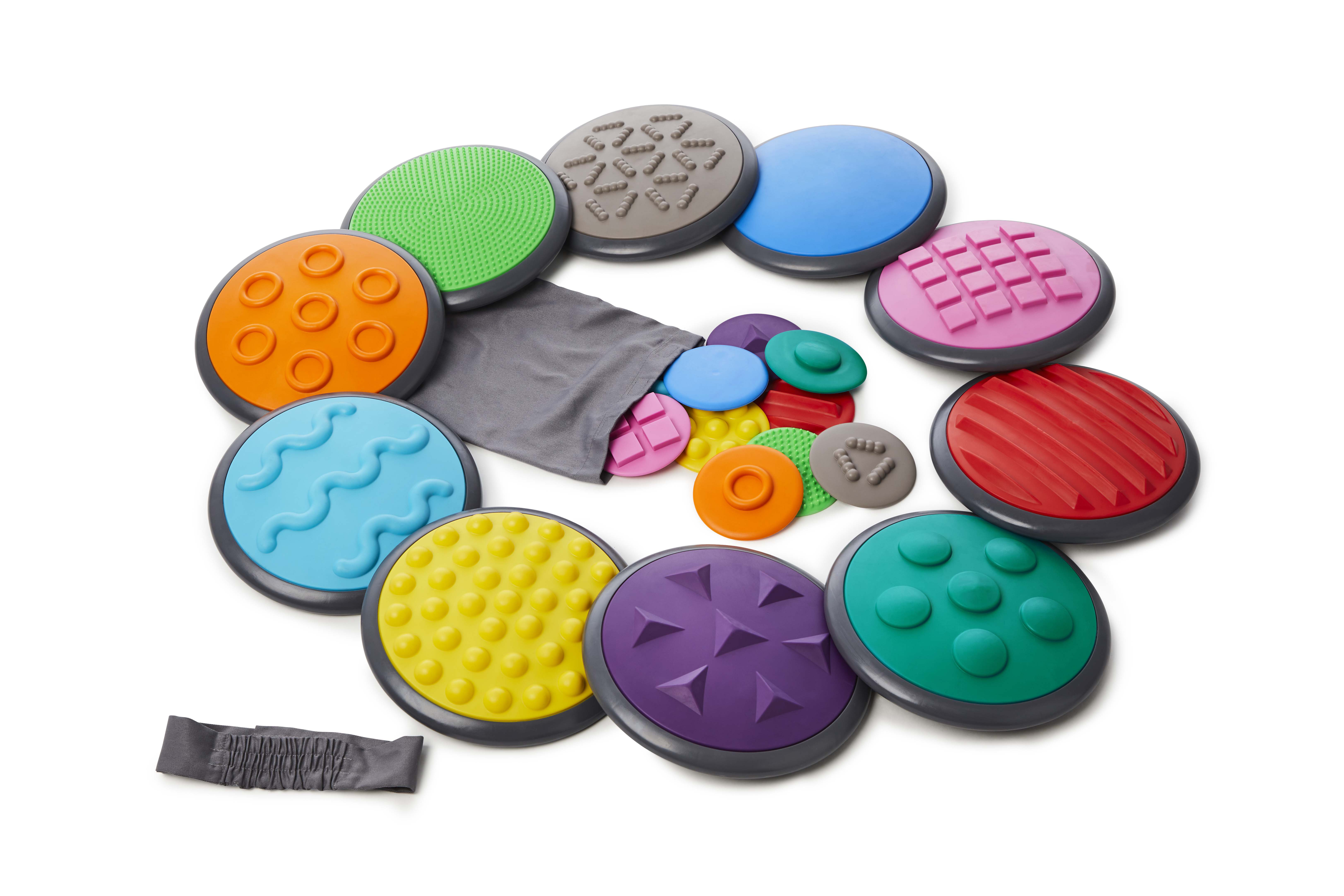 Gonge 10 Piece Tactile Discs - Complete Set | Wayfair