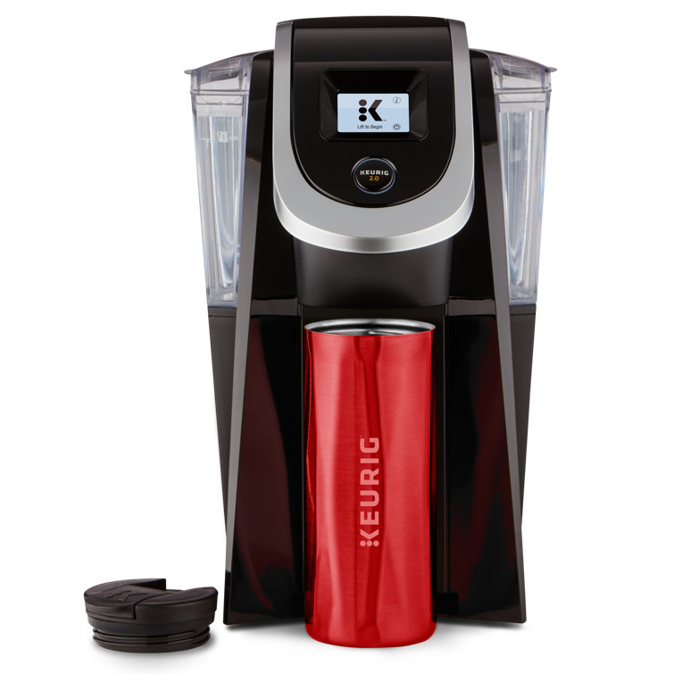 Keurig® 14oz. Faceted Travel Mug, Red - Wayfair Canada