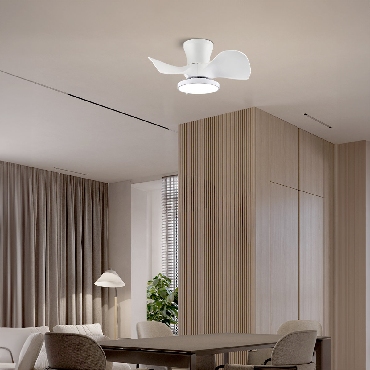 Ivy Bronx Nigel 22'' Ceiling Fan with LED Lights Way Day & Reviews ...