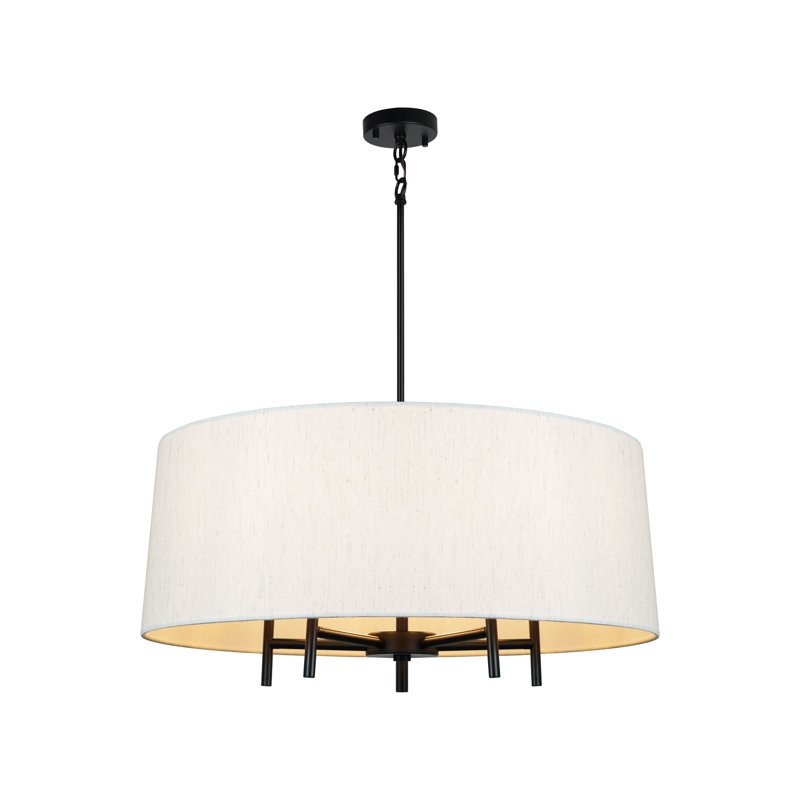Ebern Designs 5-light Drum Chandelier Dining Room Light Drum Lighting ...