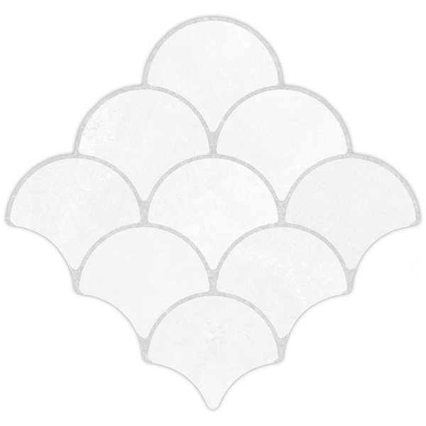Merola Tile Scala 12" x 12" Porcelain Mosaic Wall & Floor Tile ...