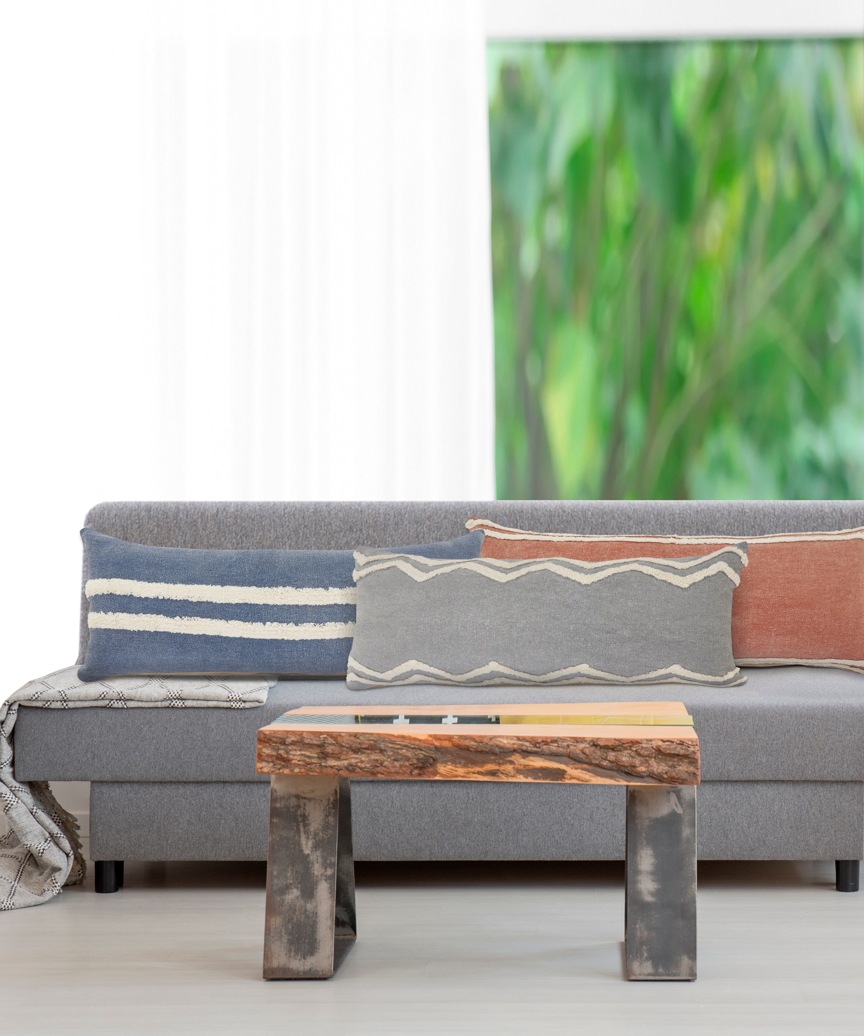 LR Resources Rectangular Cotton Pillow Cover & Insert | Wayfair