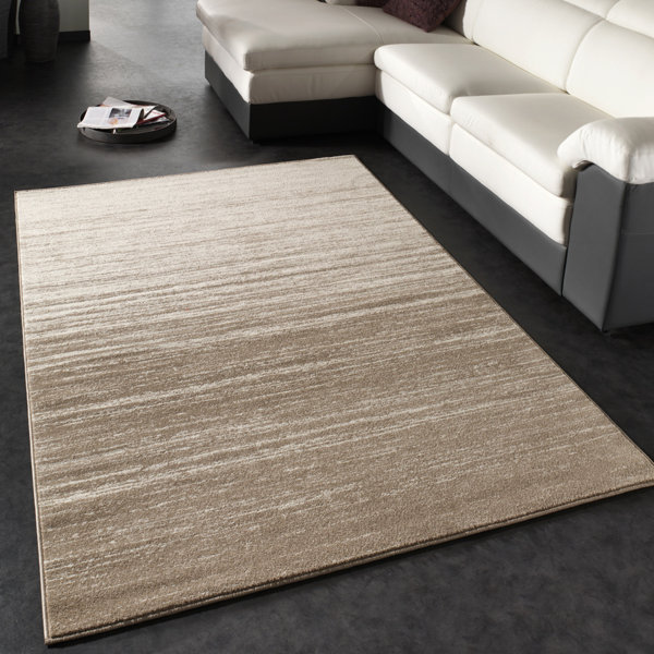 Three Posts Amelia Solid Colour Machine Woven Area Rug & Reviews ...