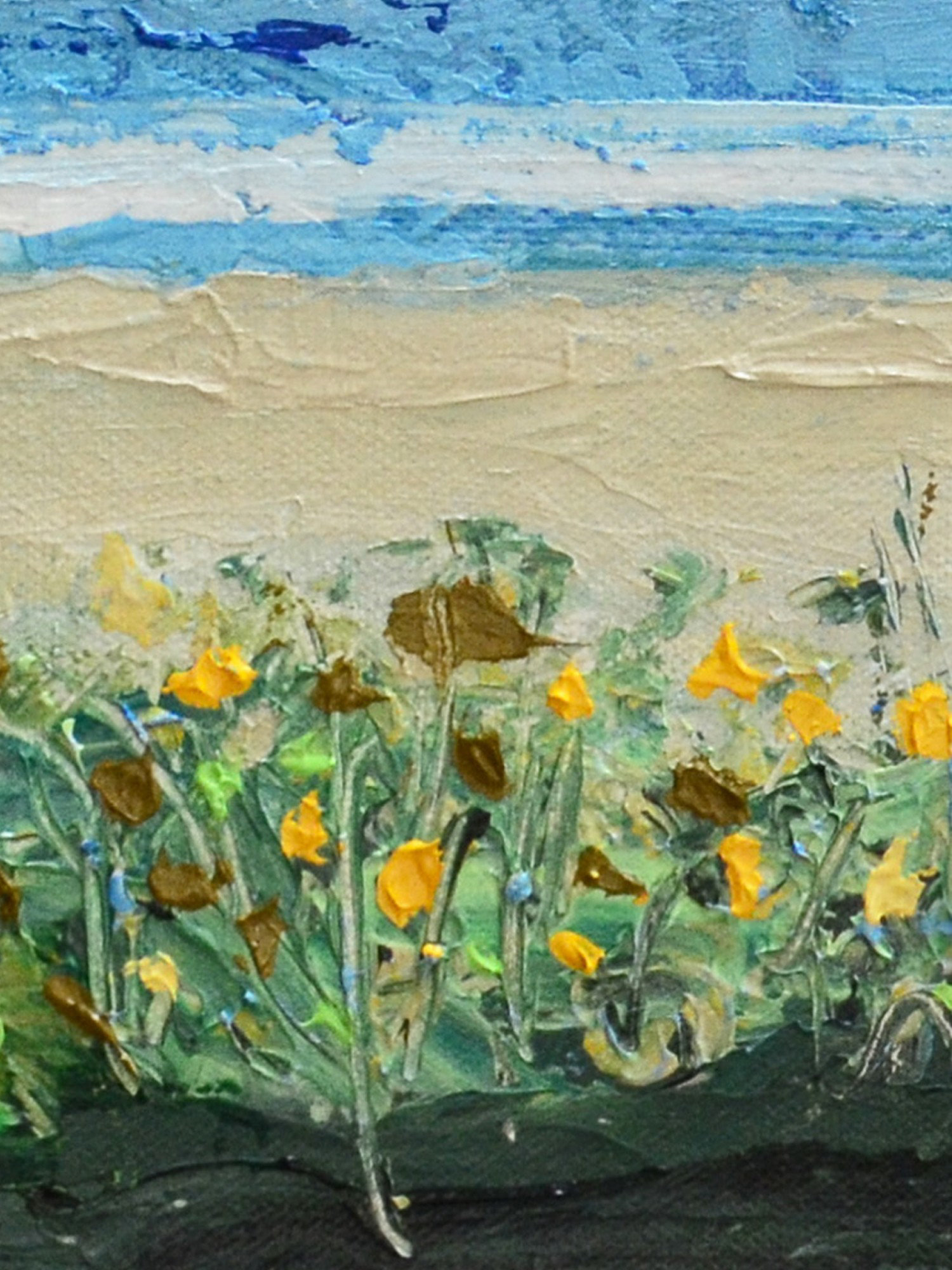 Beachcrest Home™ Owards The Shore | Acrylic On Canvas | By Mitisha ...