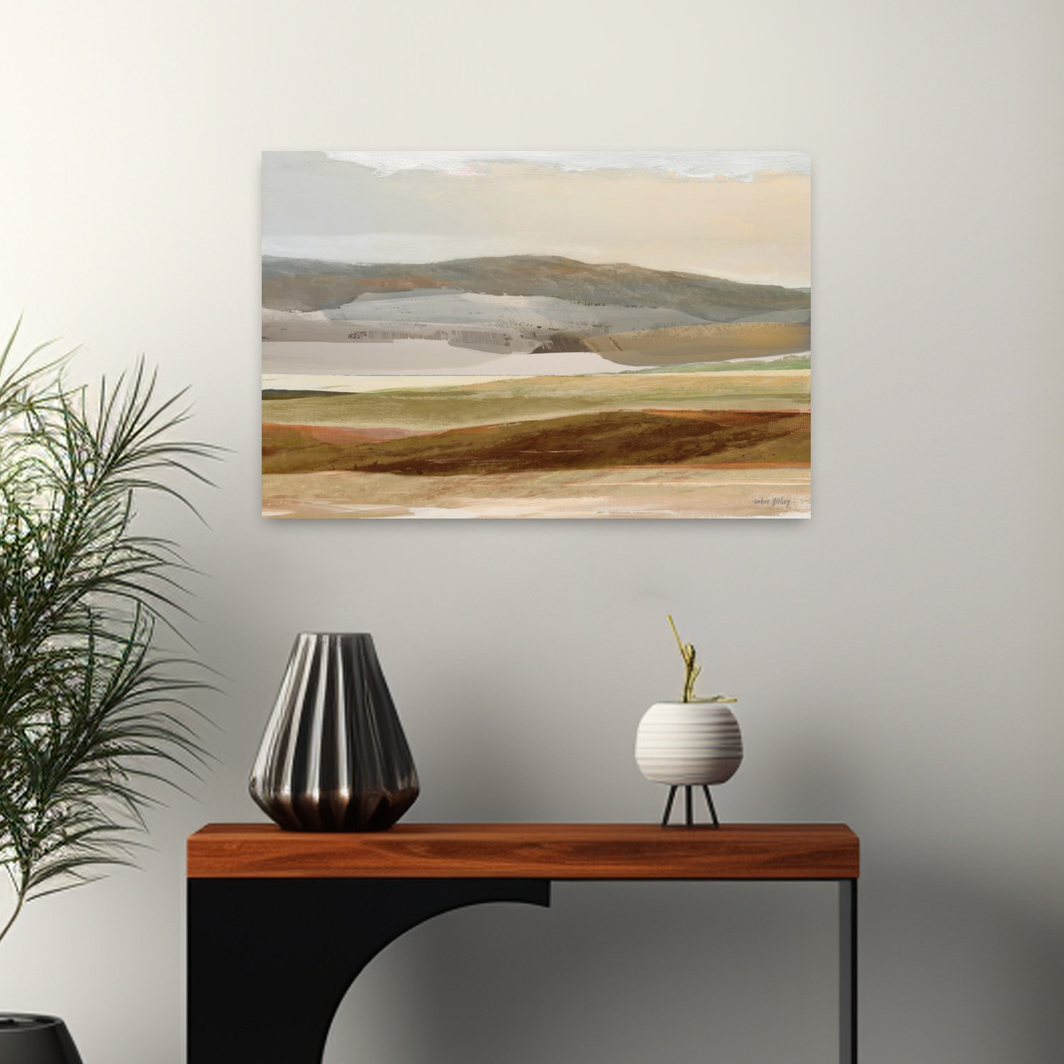 Ophelia & Co. Rolling Hills Abstract Contemporary Landscape Nature Art ...