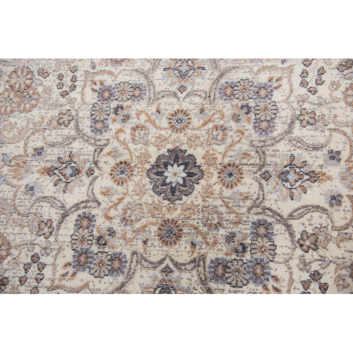 One Allium Way® Thora Wool Floral Rug | Wayfair