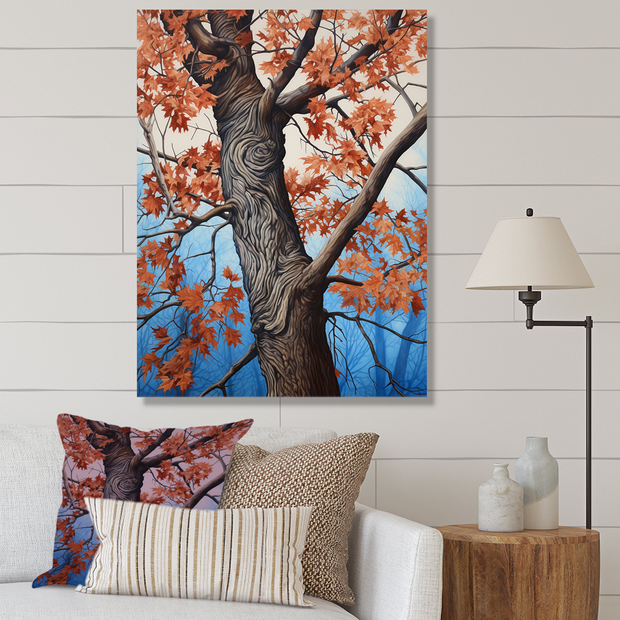 Winston Porter Maple Whisper Tree I On Canvas Print | Wayfair
