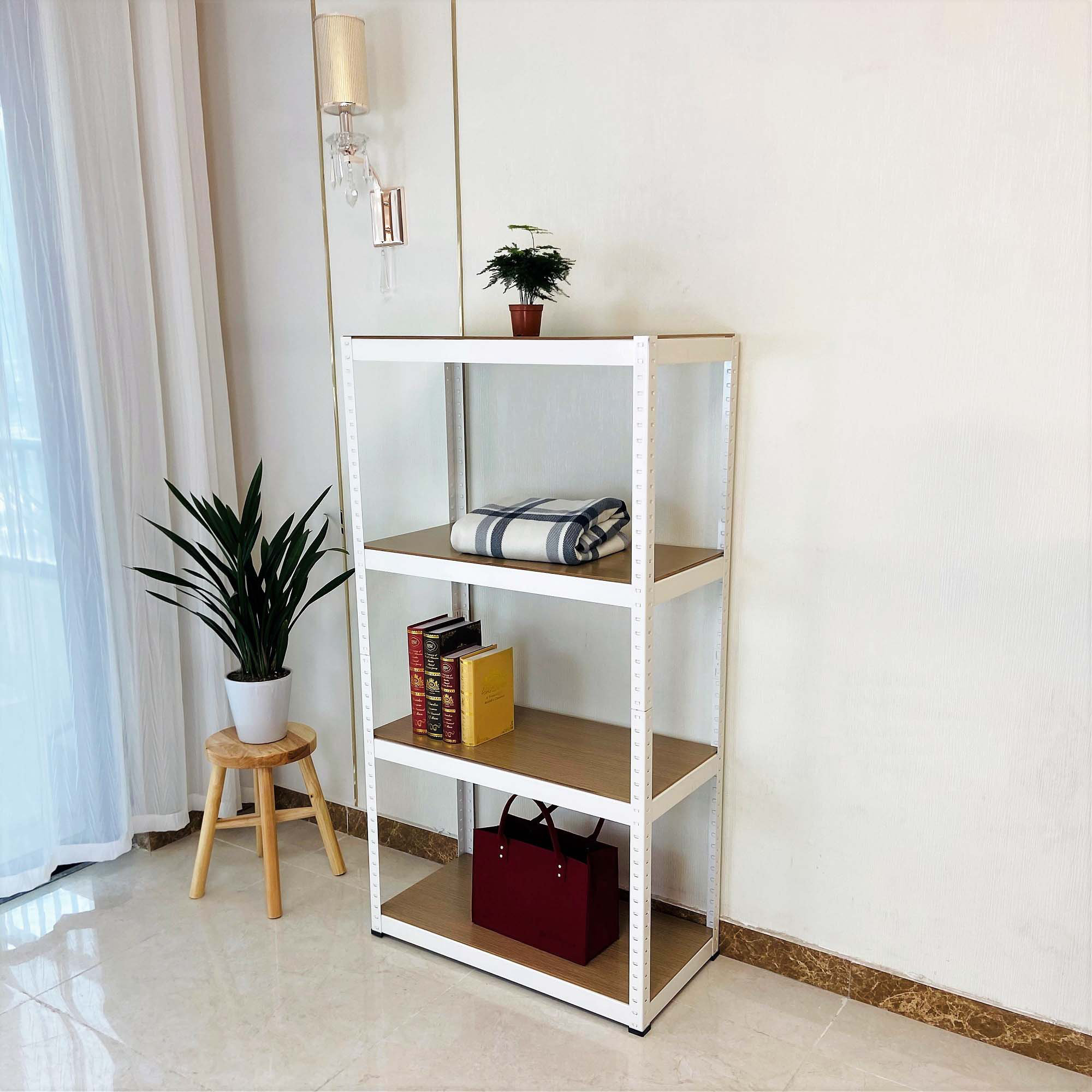 17 Stories Storage Rack Shelving Unit Storage Shelf Steel Garage ...