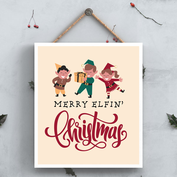 The Seasonal Aisle Carley Typography Wall Decor | Wayfair.co.uk