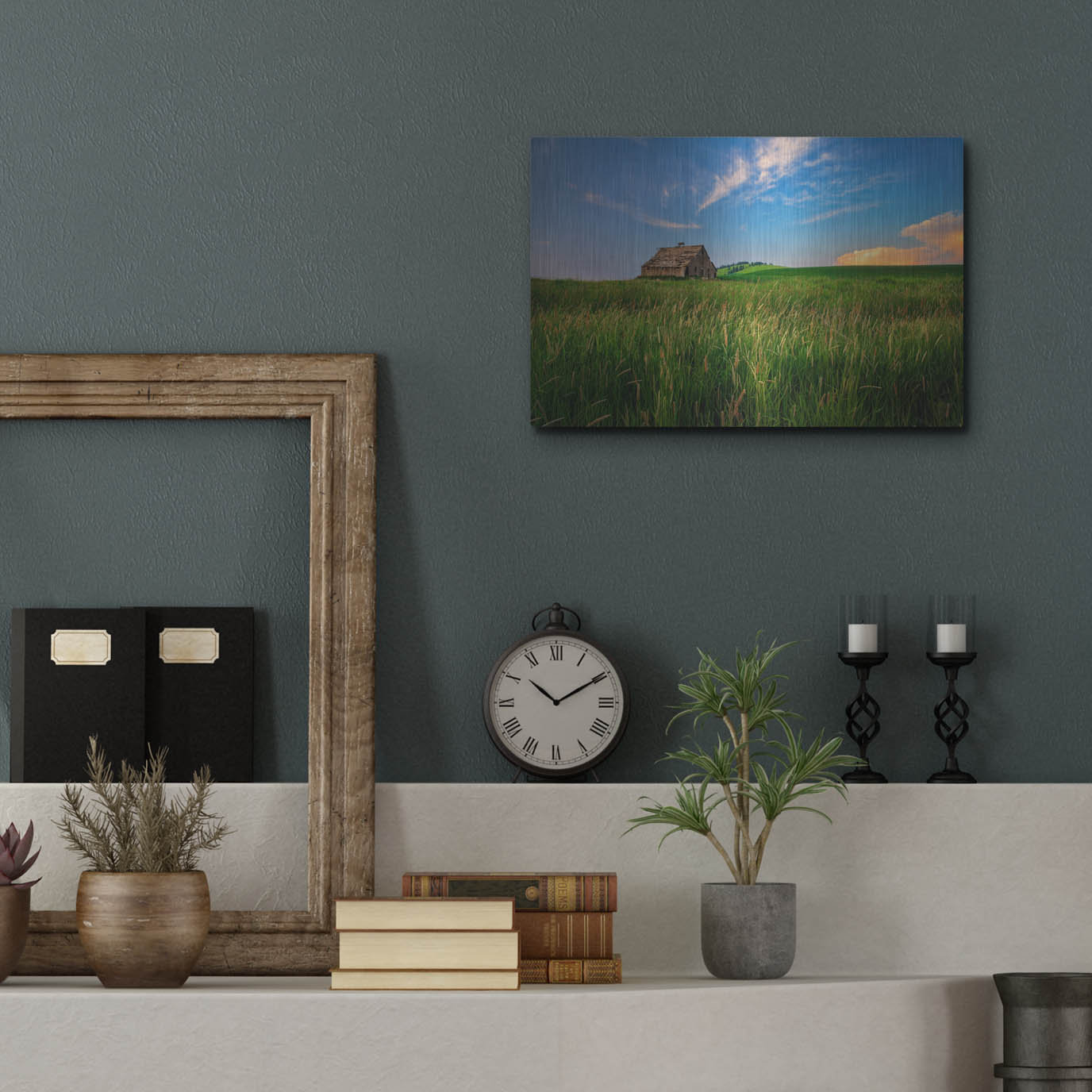 Gracie Oaks 'The Barn At Ladow Butte' by Rick Berk Metal Wall | Wayfair