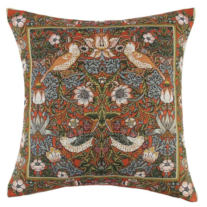 Organic Club Blooming Apple Tree. William Morris Tapestry Pillow 18х18 ...