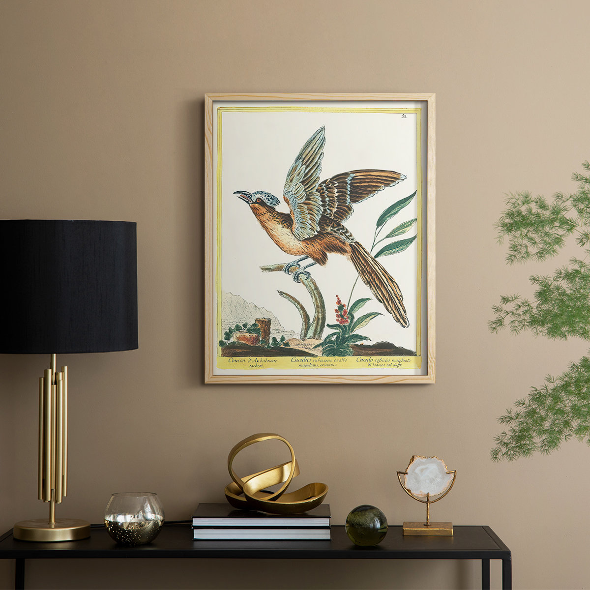 Dakota Fields Pastel Birds IV Framed Print - Solid Wood | Wayfair