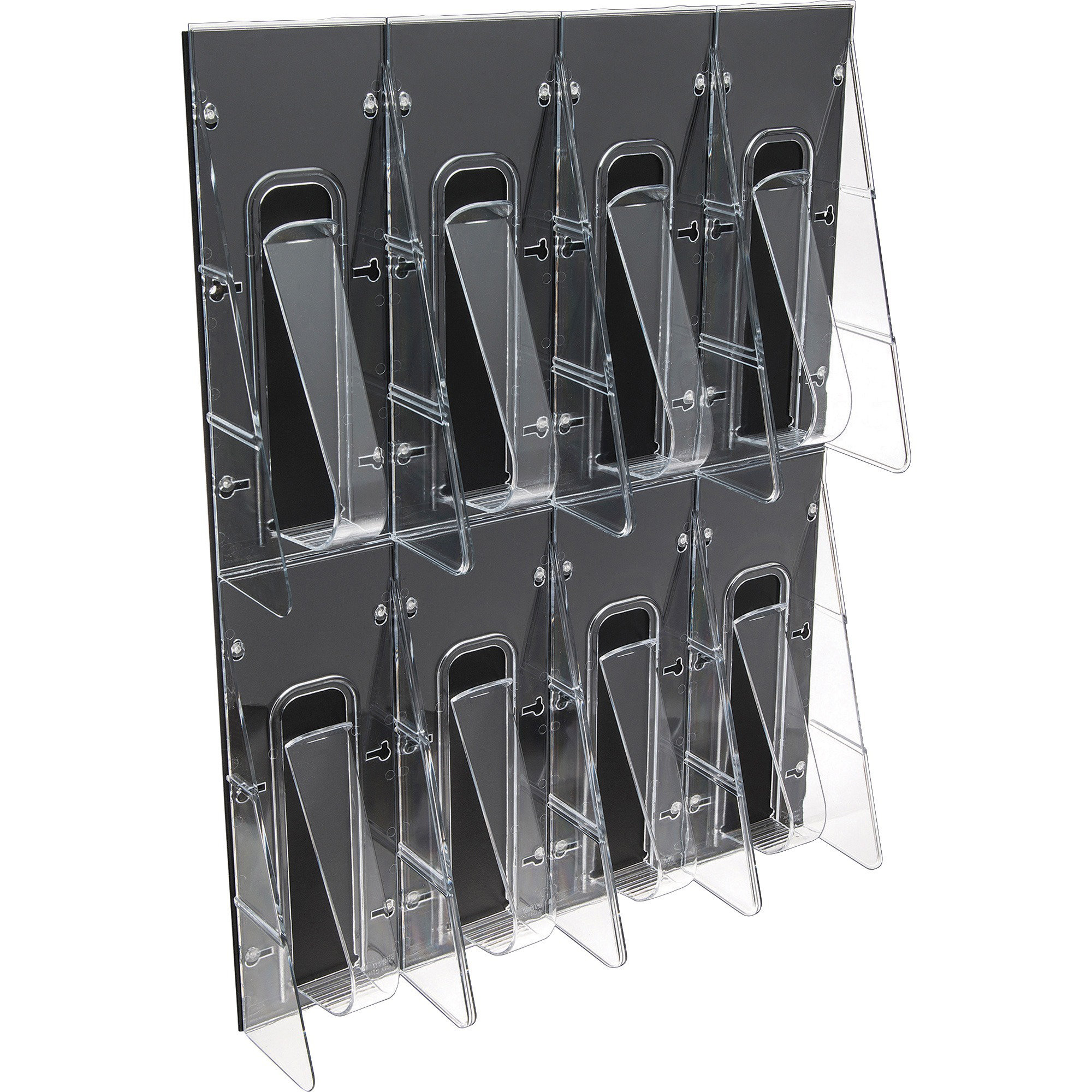 Deflect-O Corporation Wall Mounted Brochure and Pamphlet Rack/Stand ...