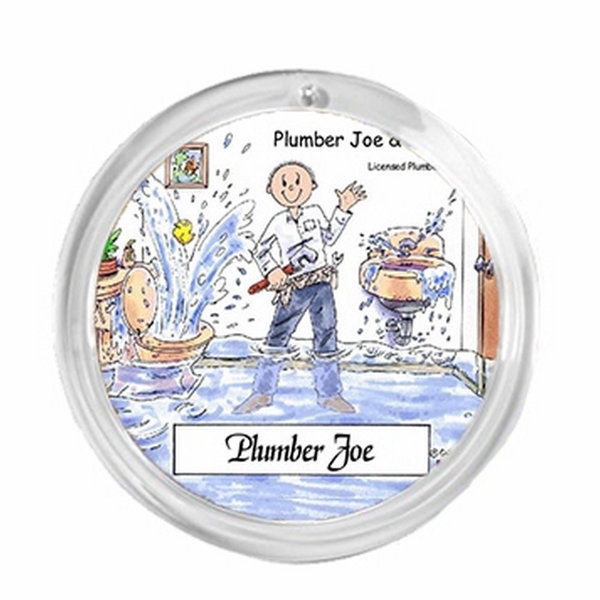 The Holiday Aisle® PersonalizedRound Christmas Ornament:Plumber ...