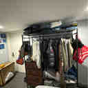 17 Stories Jalmer Clothes Rack with 5 Drawer & 4 Storage Shelf, 59"W*71 ...