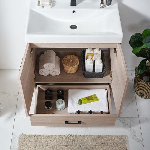 Single Bathroom Vanities | Single Sink Vanity | Wayfair