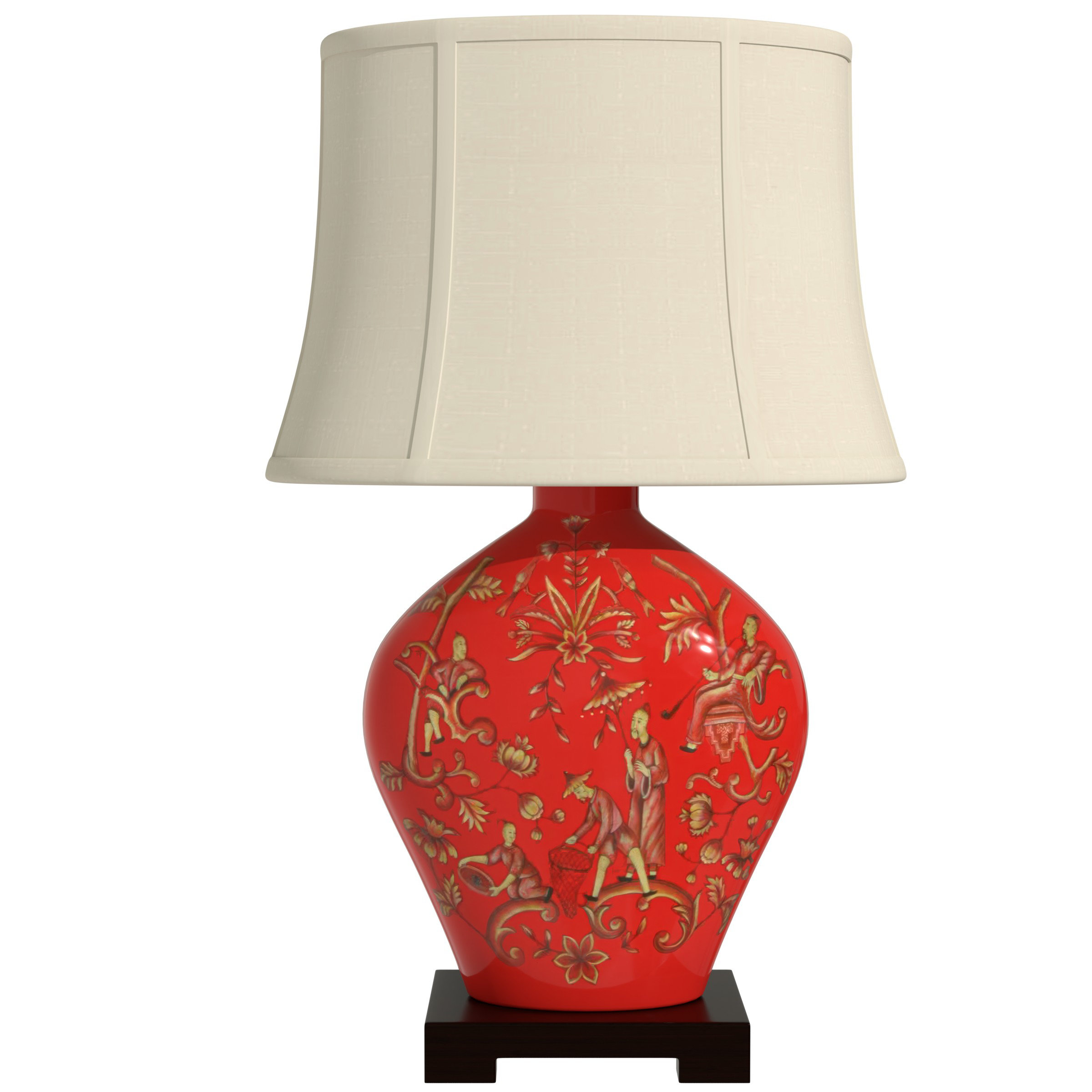 Oriental Furniture Fruitful Harvest 27" Table Lamp & Reviews | Wayfair