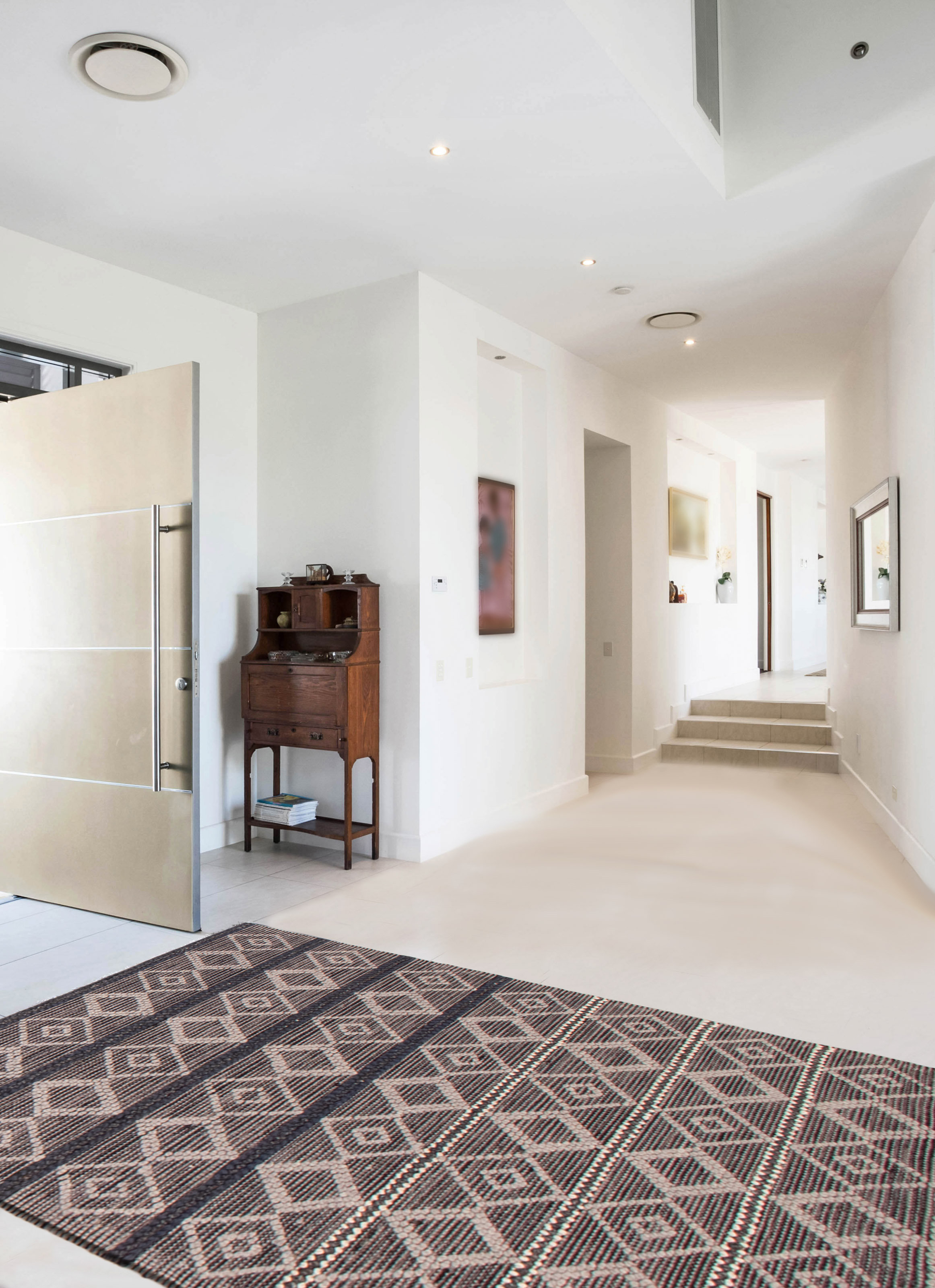 Union Rustic Sienna Grey Rug 4'0" x 6'0" - Wayfair Canada