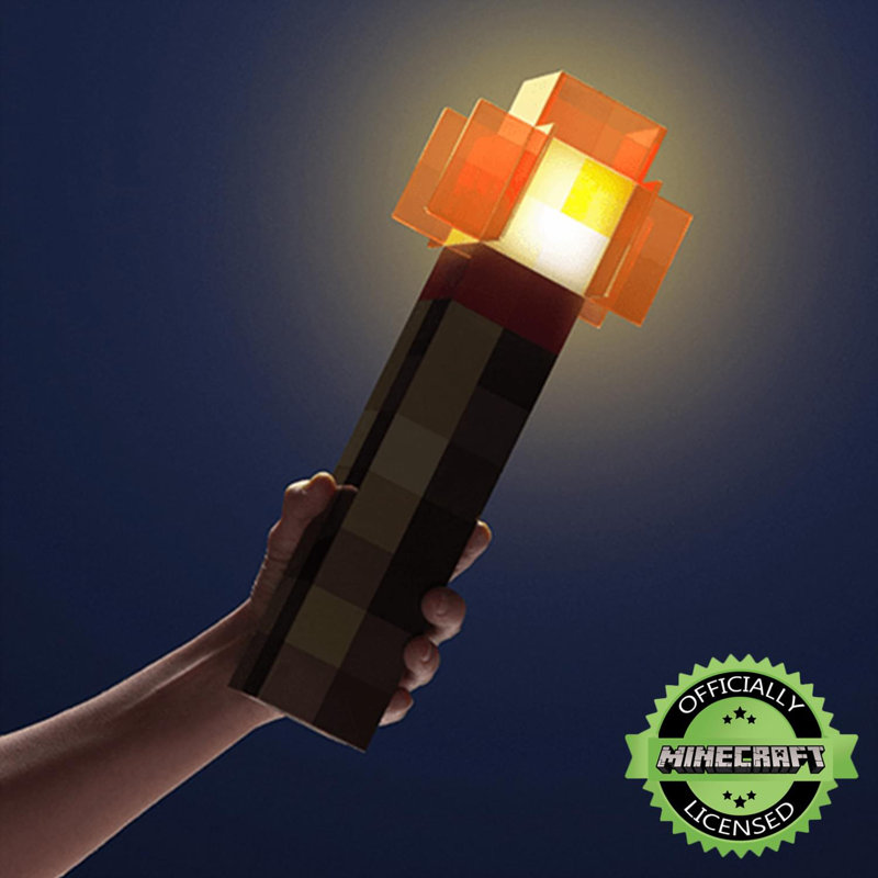 Ukonic Minecraft Redstone Torch Lamp Nightlight "& Reviews" | Wayfair