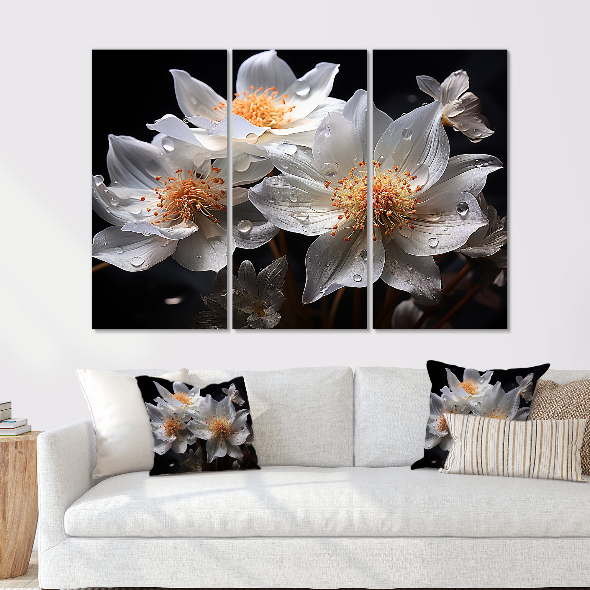 Lark Manor™ Coral Underwater Flowers III - Coastal Coral Under Water ...