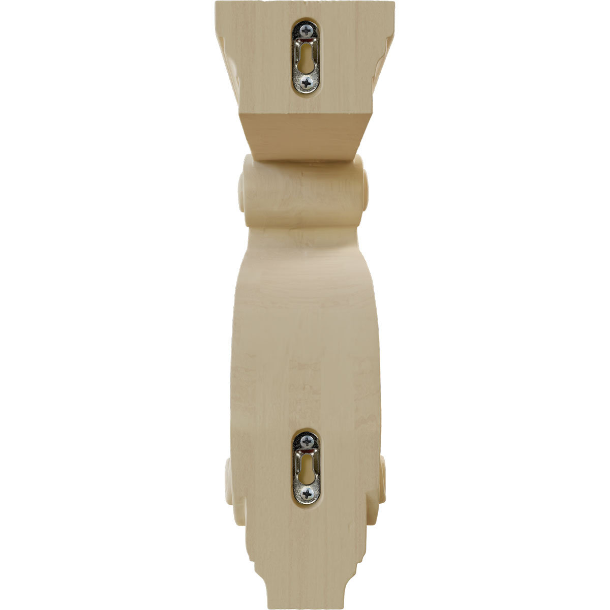 Ekena Millwork 3 7/8"W x 8"D x 13"H Los Angeles Hollow Back Corbel ...