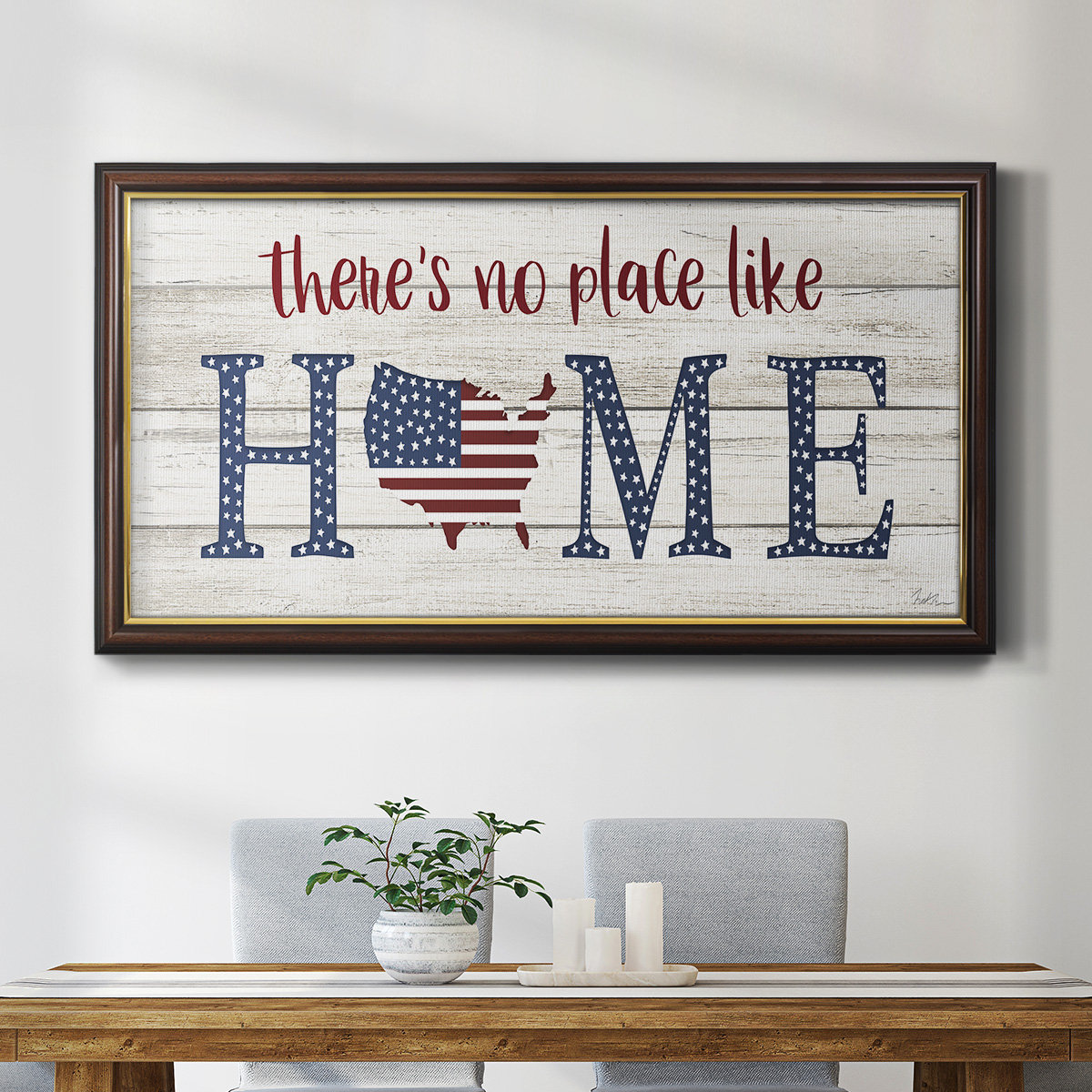 Gracie Oaks No Place Like Home - Single Picture Frame Textual Art on ...