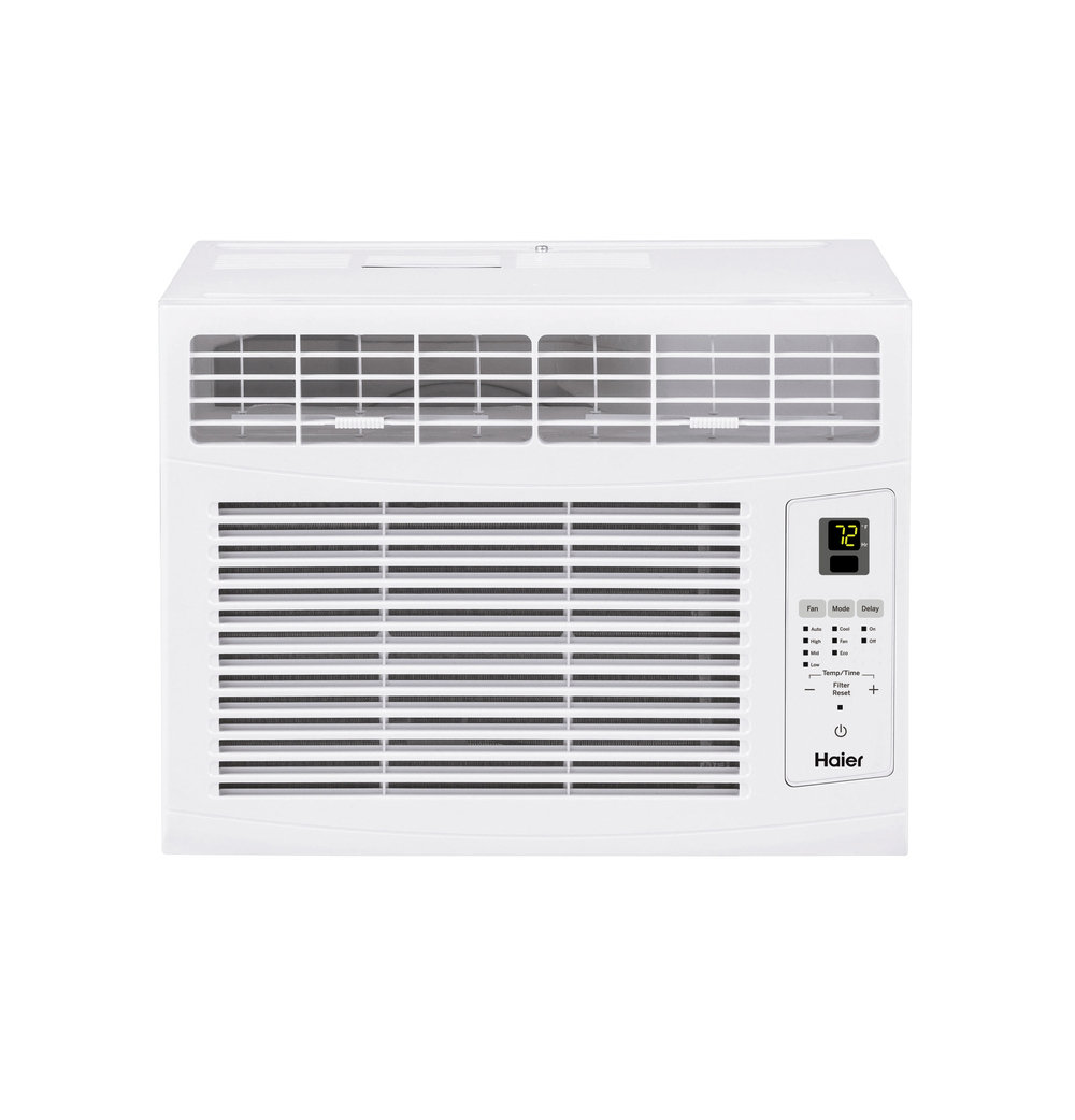 Haier 6000 BTU Window Air Conditioner for 250 Square Feet with Remote ...