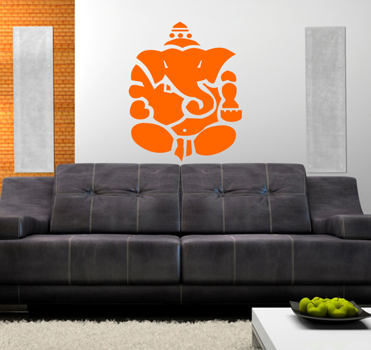 Trinx Lord Ganesha Wall Decal, Lord Ganesha Wall Sticker, Lord Ganesha ...