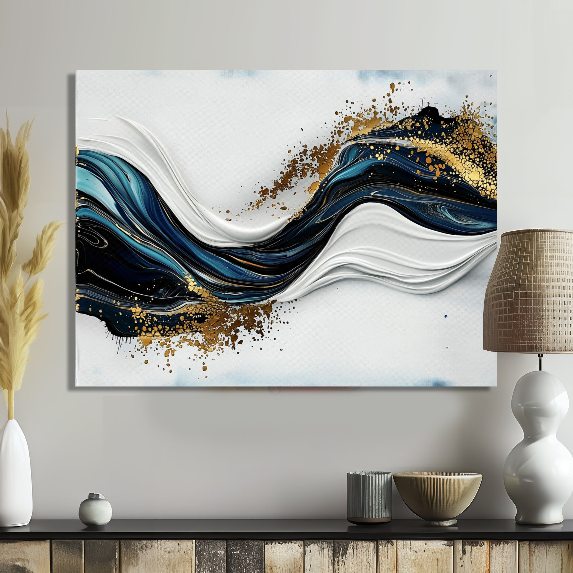 Mercer41 Ranier - Abstract Wall Art | Wayfair
