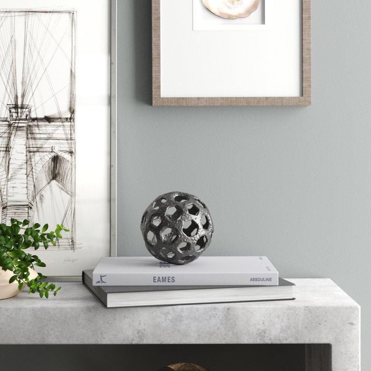 Trent Austin Design® Reeser Metal Decorative Orb Tabletop Sculpture ...