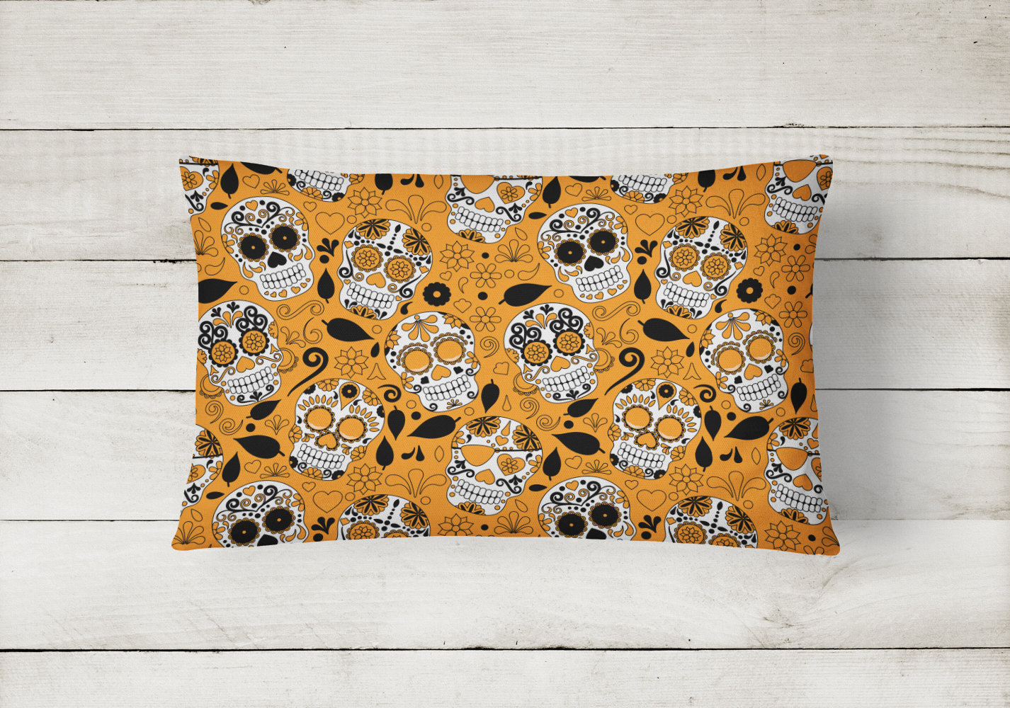 Caroline's Treasures Day of the Dead Lumbar Pillow | Wayfair