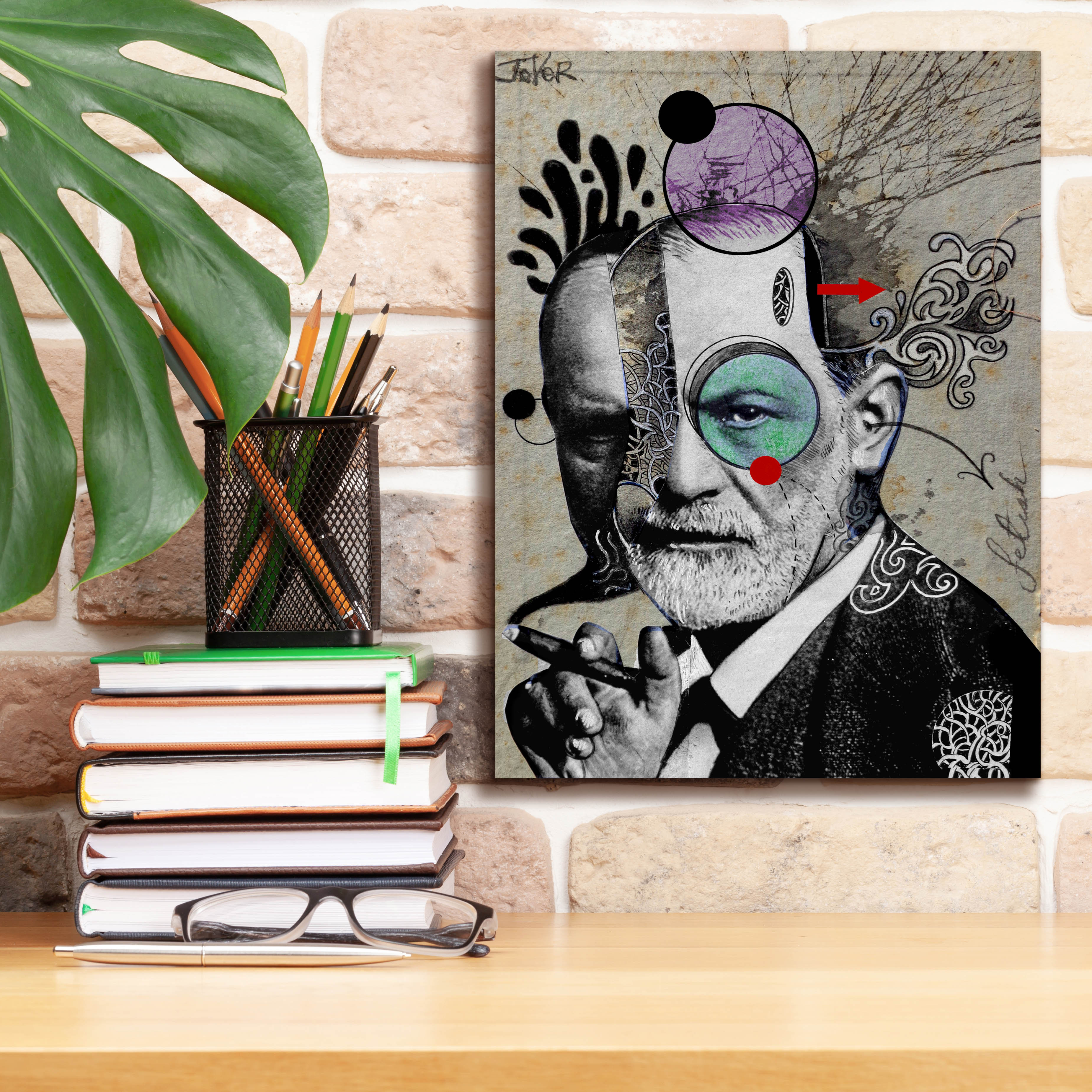 Winston Porter 'Deconstructed Freud' by Loui Jover Canvas Wall Art ...