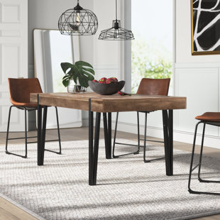 Rectangular Wood Kitchen & Dining Tables You'll Love | Wayfair