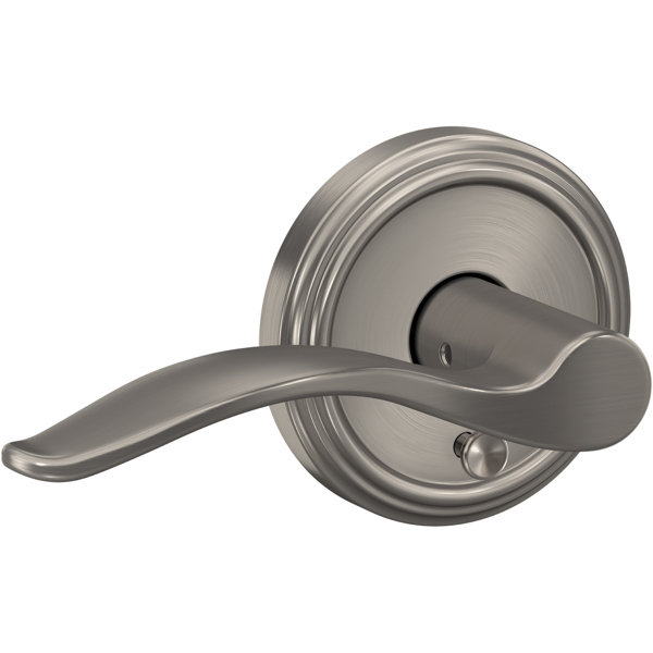 Schlage Pennant Satin Nickel Door Lever | Wayfair