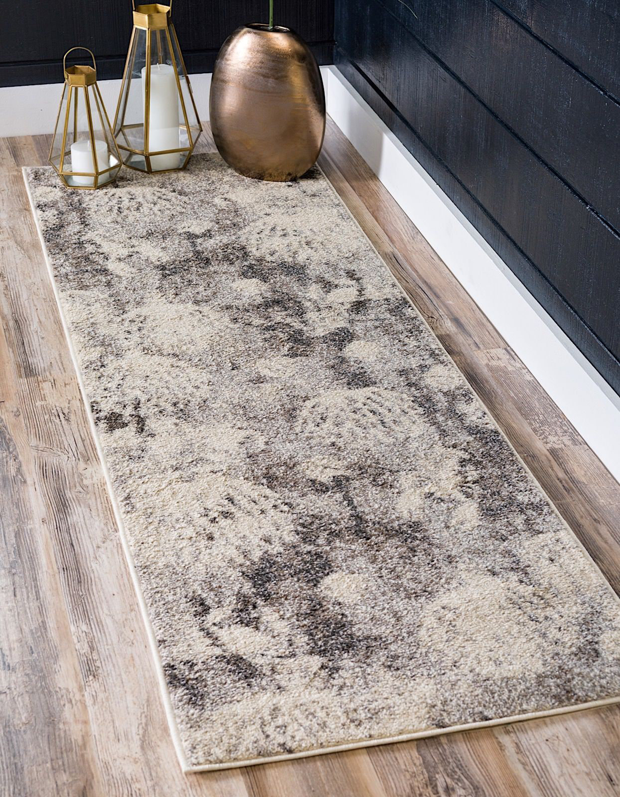 Dovecove Trenton Abstract Brown Area Rug | Wayfair