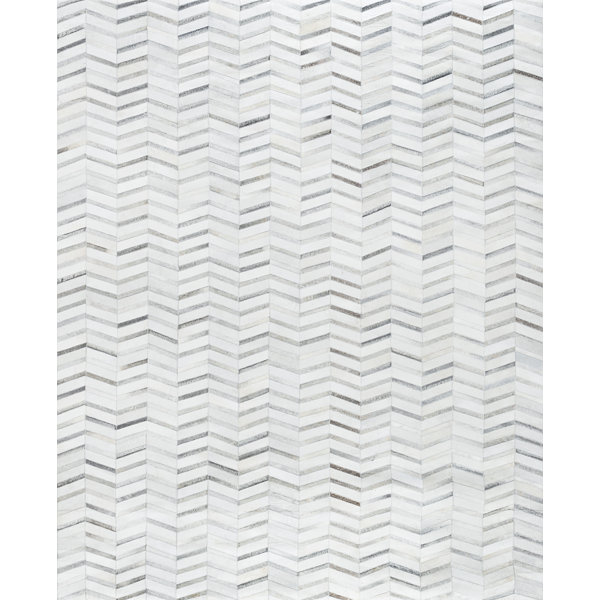 Pasargad Cowhide Chevron Rug | Wayfair