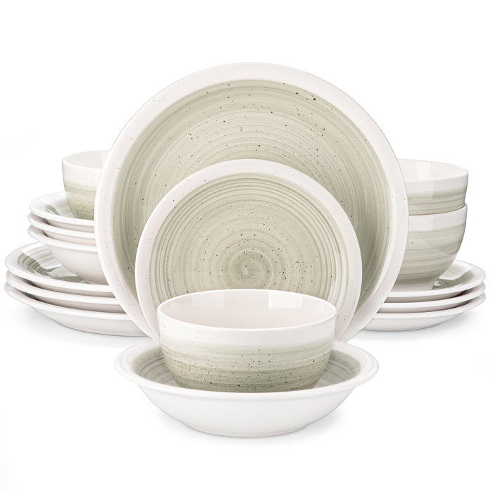 Vancasso ORI 16 Piece Stoneware Dinnerware Set - Service for 4 ...