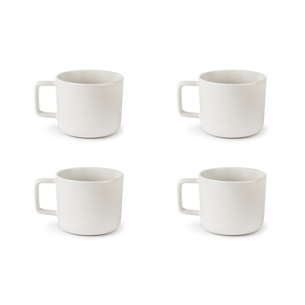 Excelsa set of 4 jumbo cups Nordic stoneware | Wayfair.co.uk