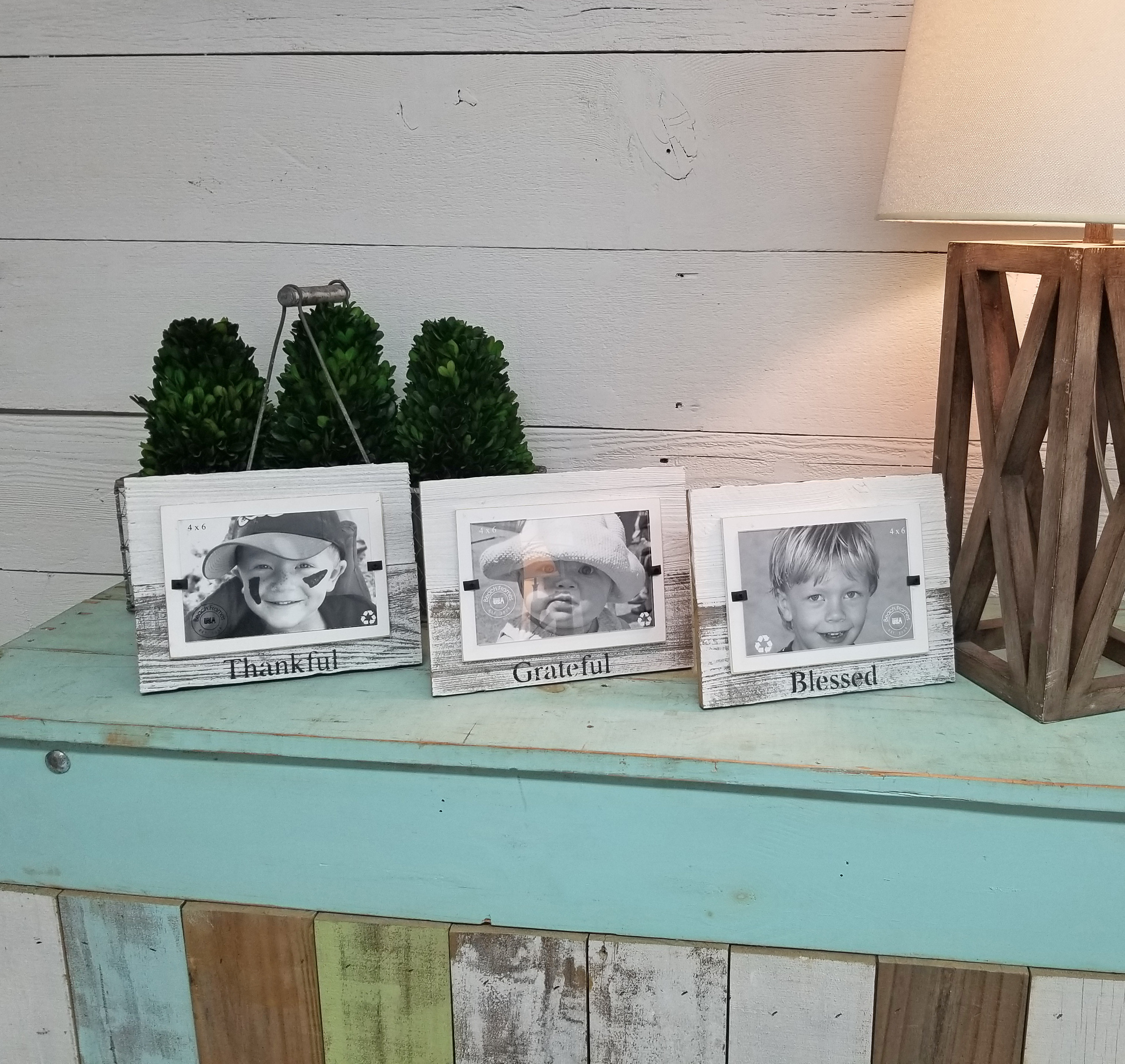 Highland Dunes Nitesh 3 Piece Mini Cape Cod Picture Frame Set | Wayfair