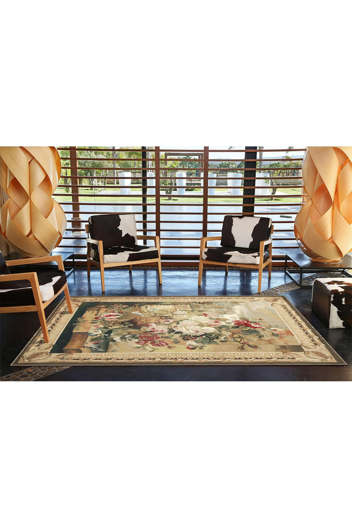 Wildon Home® Abstract Beige Area Rug | Wayfair