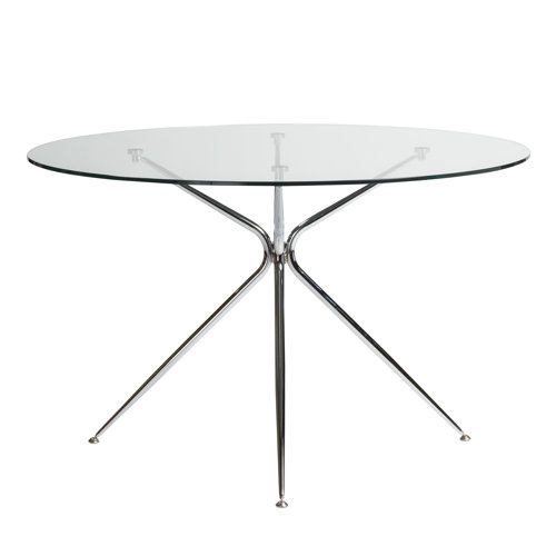 Wayfair | Glass Round Kitchen & Dining Tables You'll Love in 2023