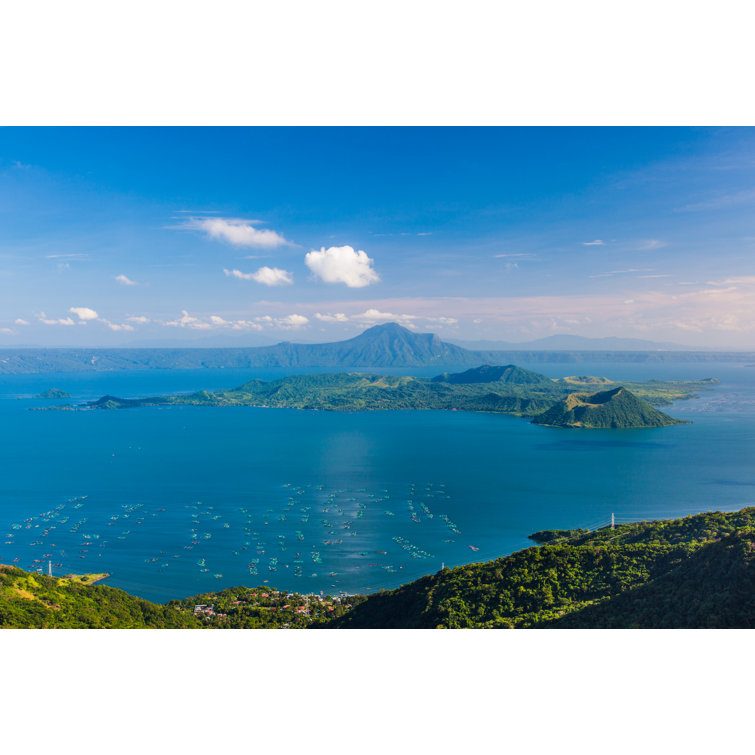 Highland Dunes Lake Taal Volcano, Philippines by Shanenk - Wrapped ...