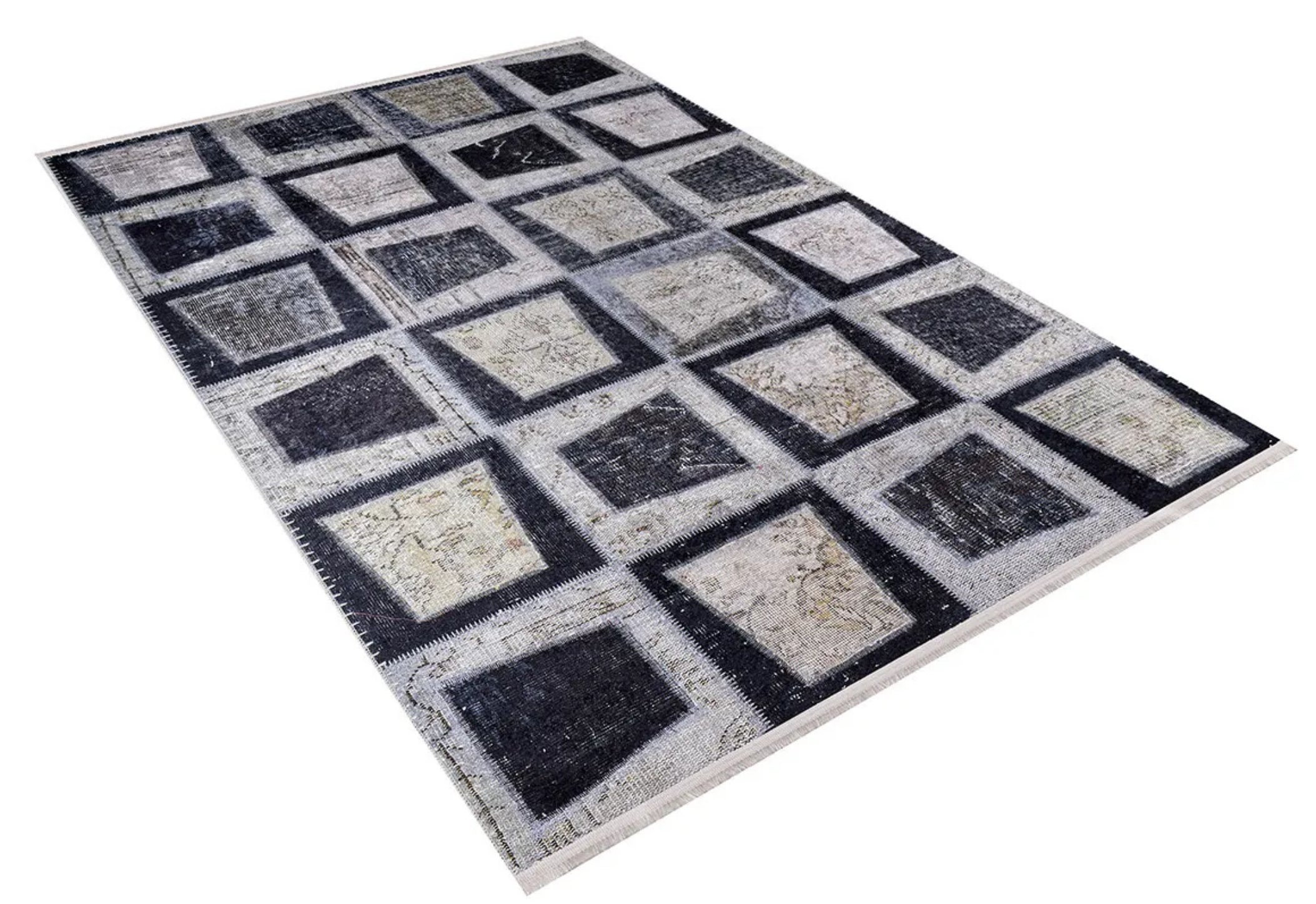 Hokku Designs Manaker Area Rug with Non-Slip Backing | Wayfair