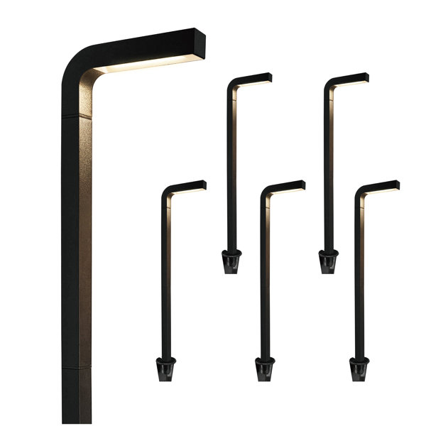 GKOplus Aluminum Low Voltage Integrated LED Metal Pathway Light | Wayfair