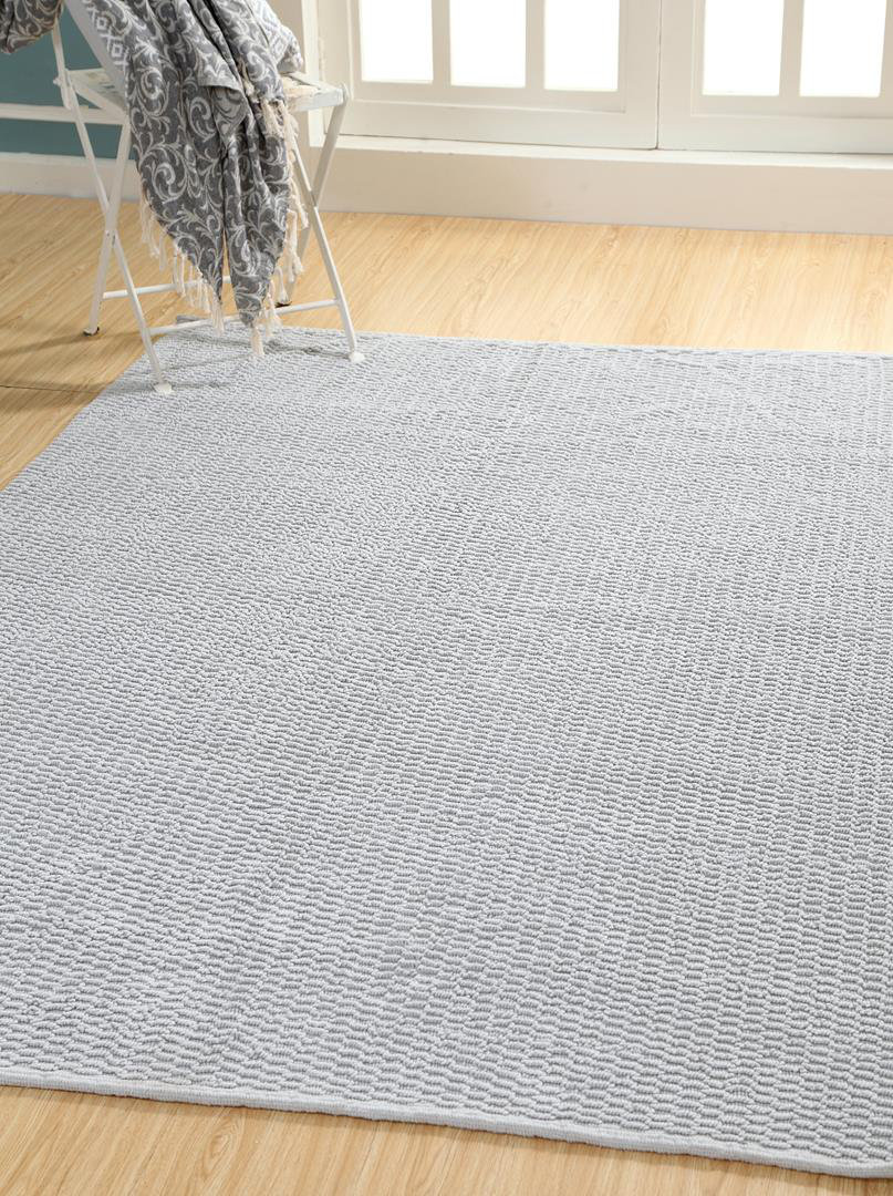 Ebern Designs Gelman Hand Loomed Cotton Geometric Rug | Wayfair