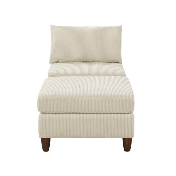 Latitude Run® Jadean 69" Armless Loveseat & Reviews | Wayfair