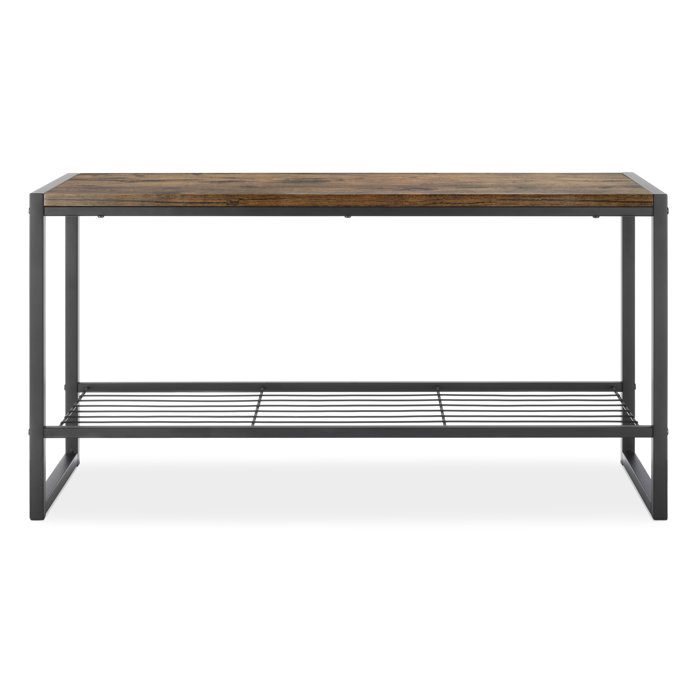 Union Rustic Stamey Storage Bench & Reviews | Wayfair