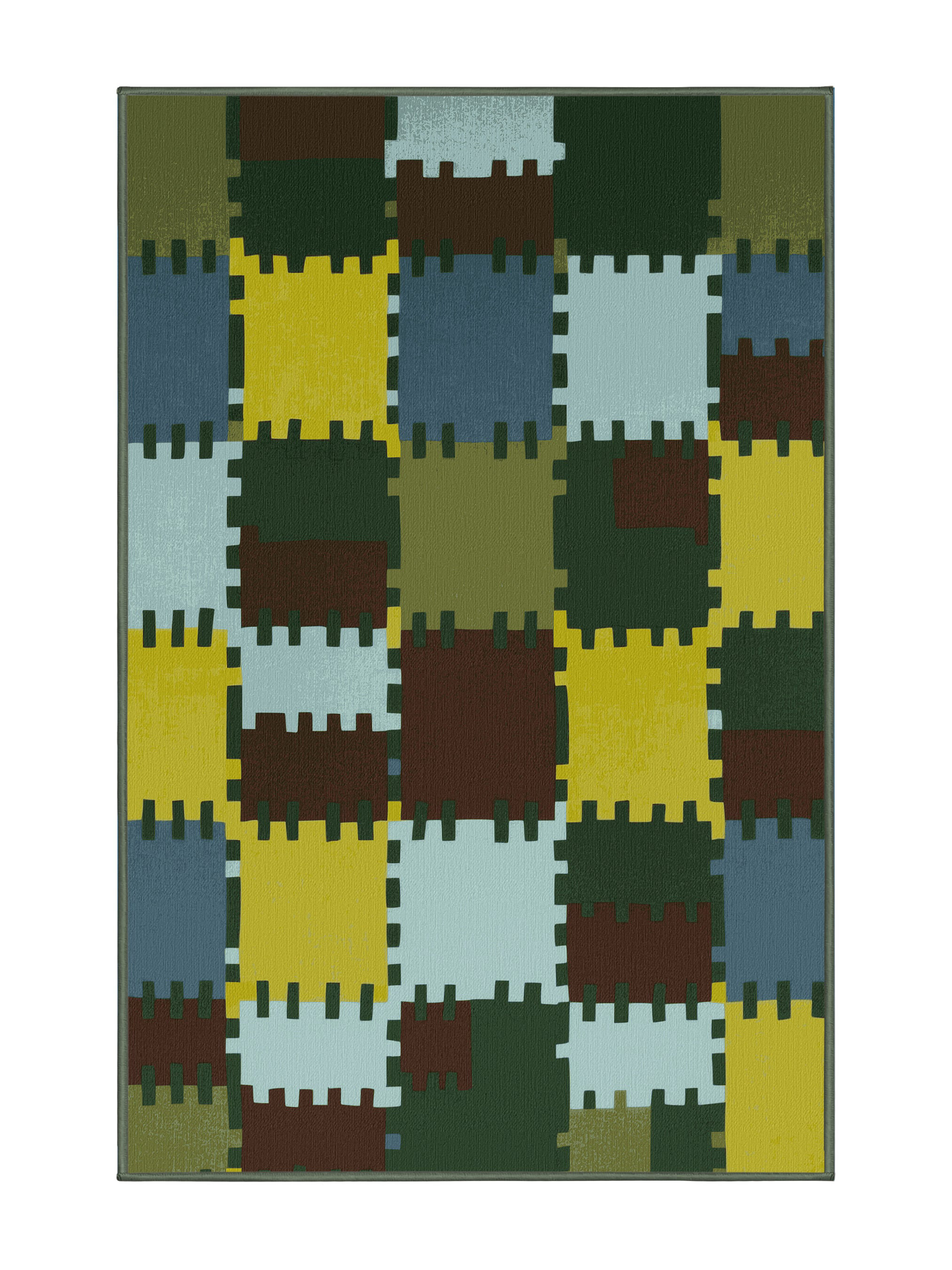 Ebern Designs Pixelated Plains Rug | Wayfair